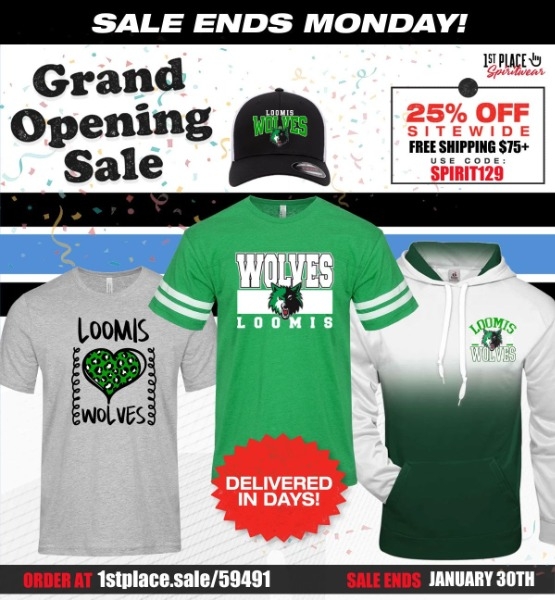 Loomis Public School - 🗣️ Grand Opening Sale! 🐺
